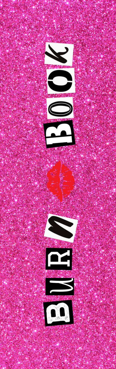 Pink Glitter Burn Book Pen Wrap – AVVÁ Boutique